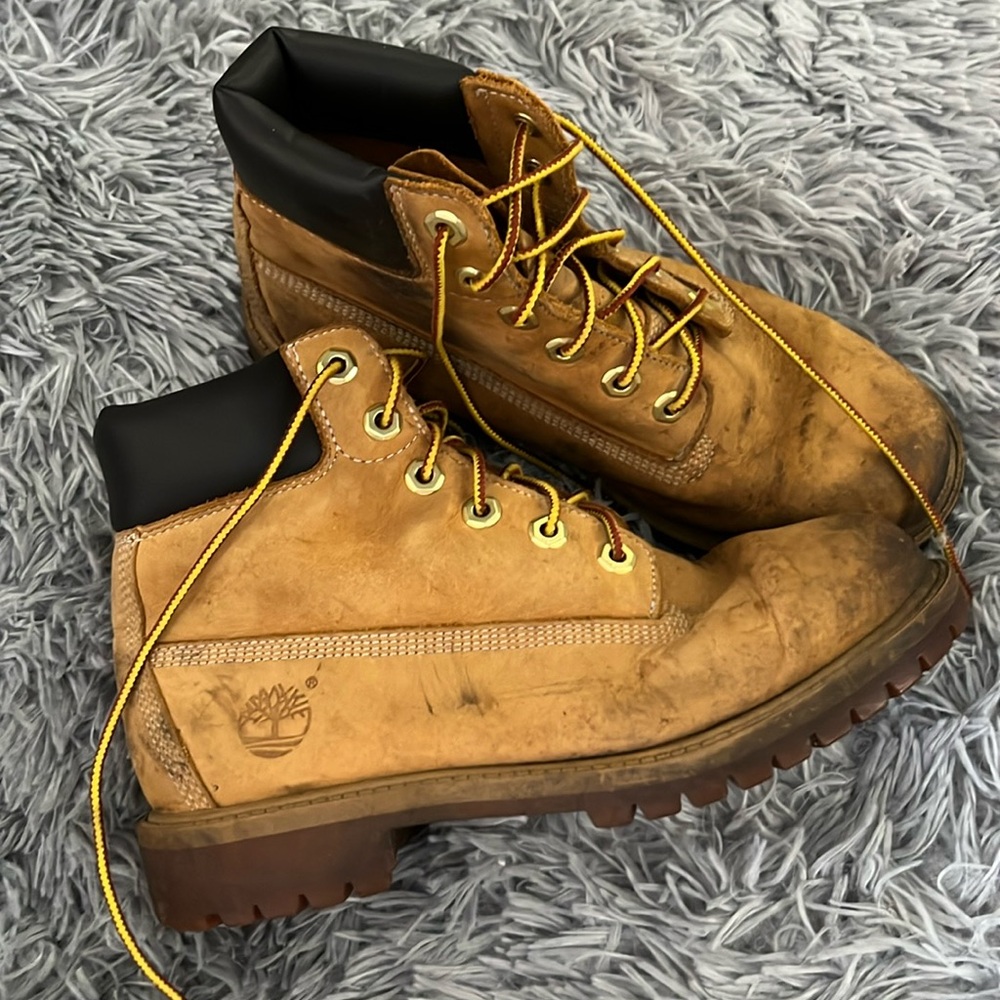 Timberland Classic Boot Men’s 5 Leather Work Boots Hi… - Gem